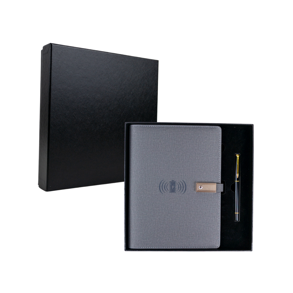 Agenda Recargable con Powerbank 8000 mAh – Soleio Regalos